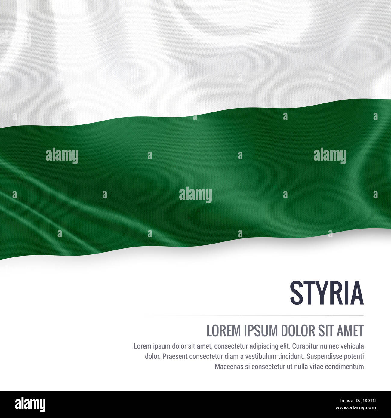 Flag of styria hi-res stock photography and images - Alamy