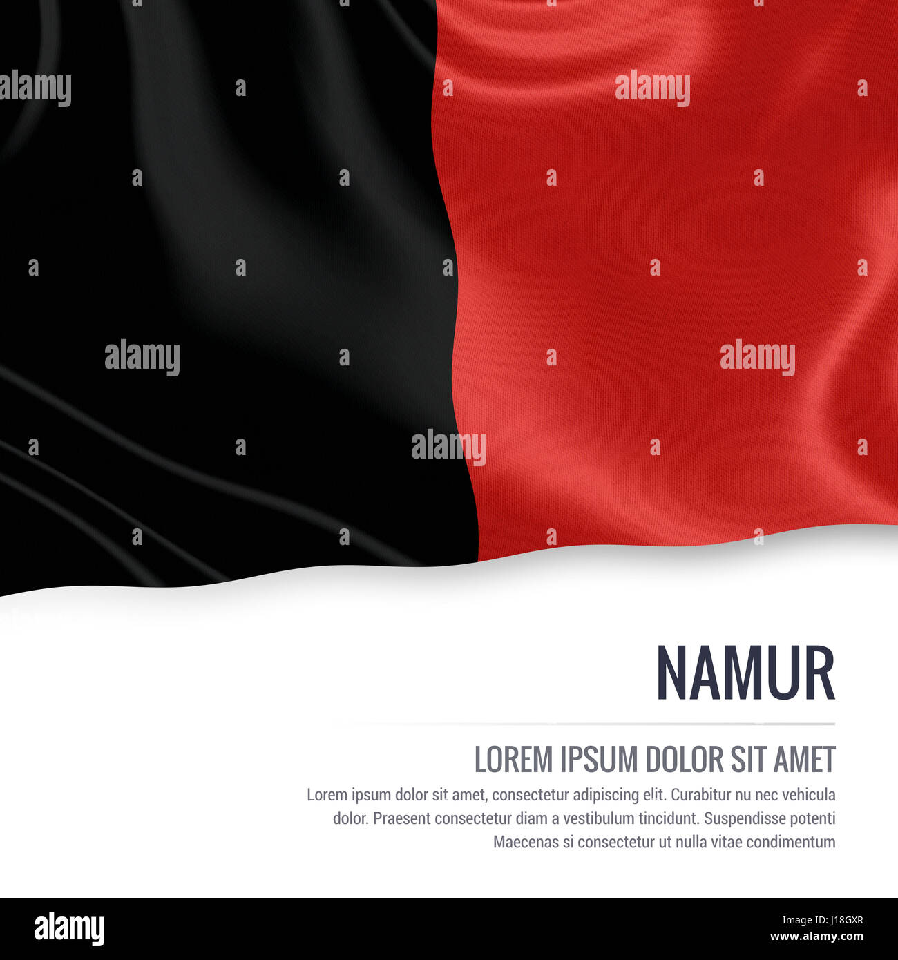 Flag Of Namur High Resolution Stock Photography and Images - Alamy