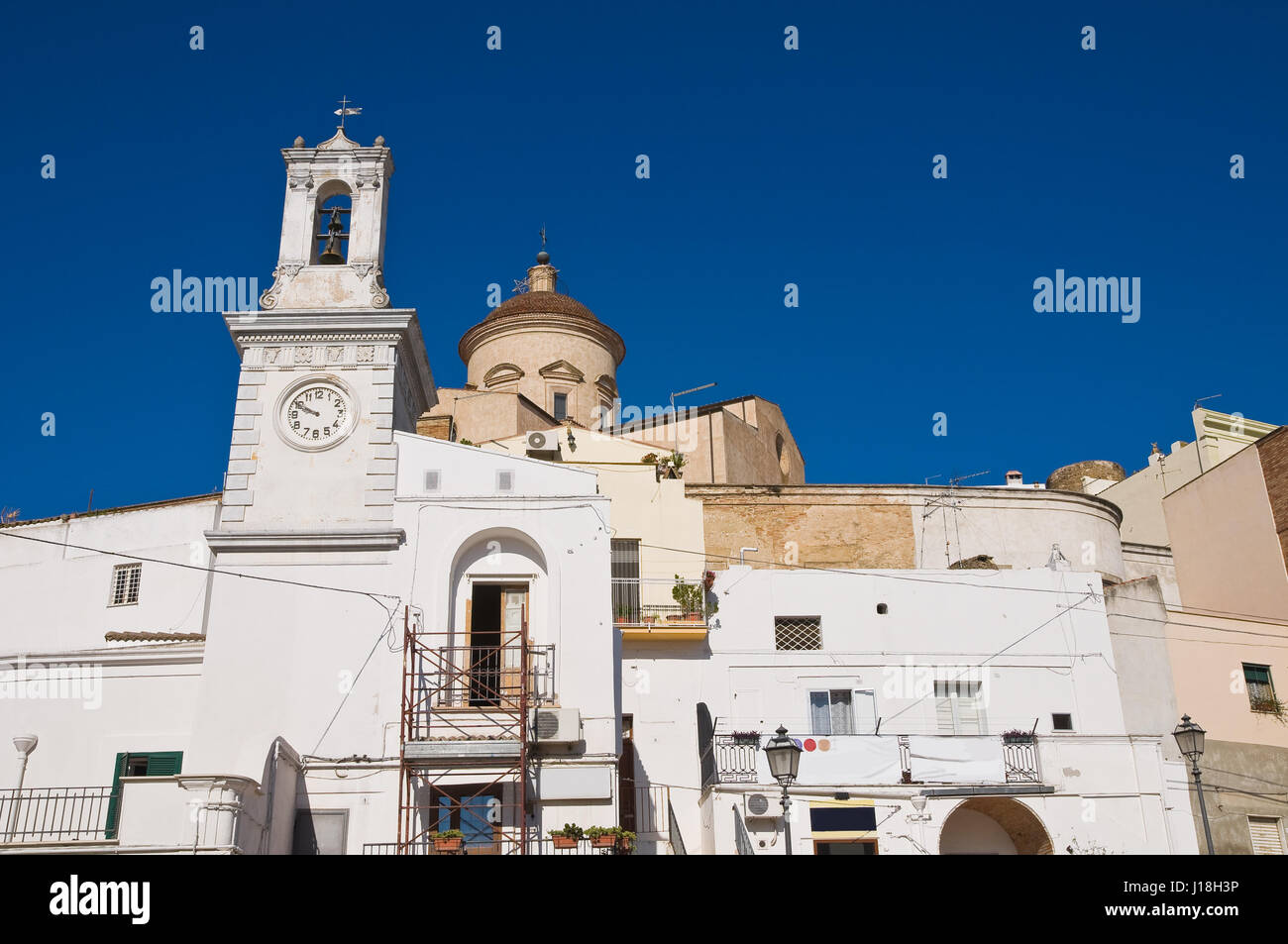 View of Pisticci. Basilicata. Italy Stock Photo - Alamy