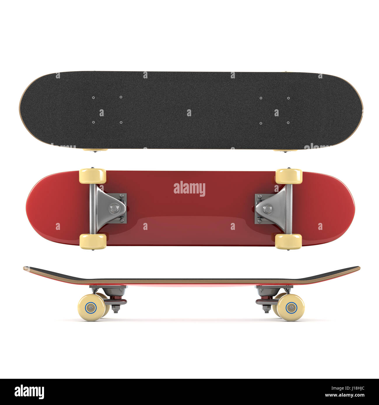 Bottom view of skateboard hi-res stock photography and images - Alamy
