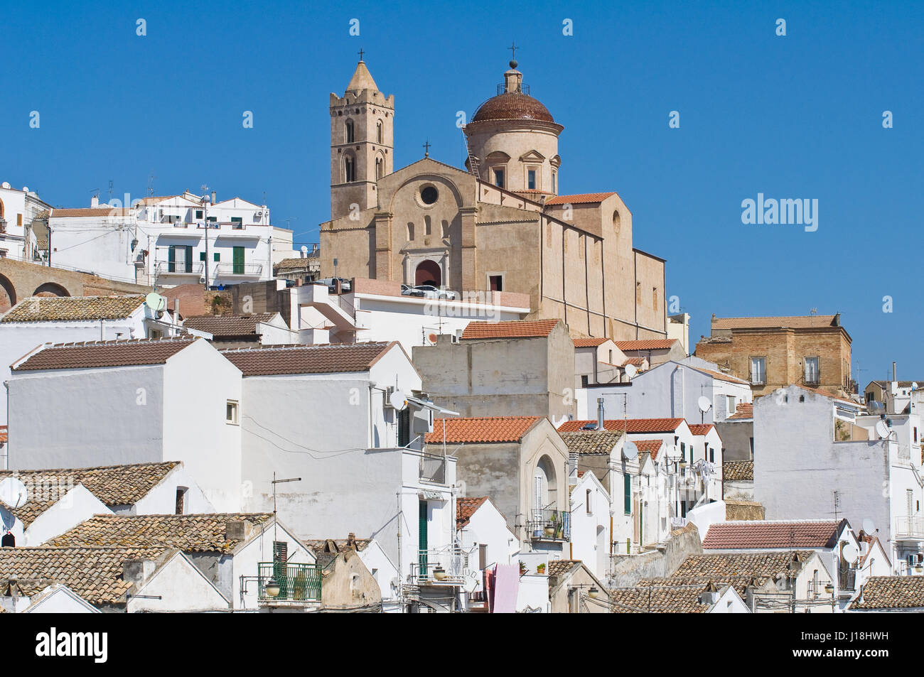 Panoramic view of Pisticci. Basilicata. Italy Stock Photo - Alamy
