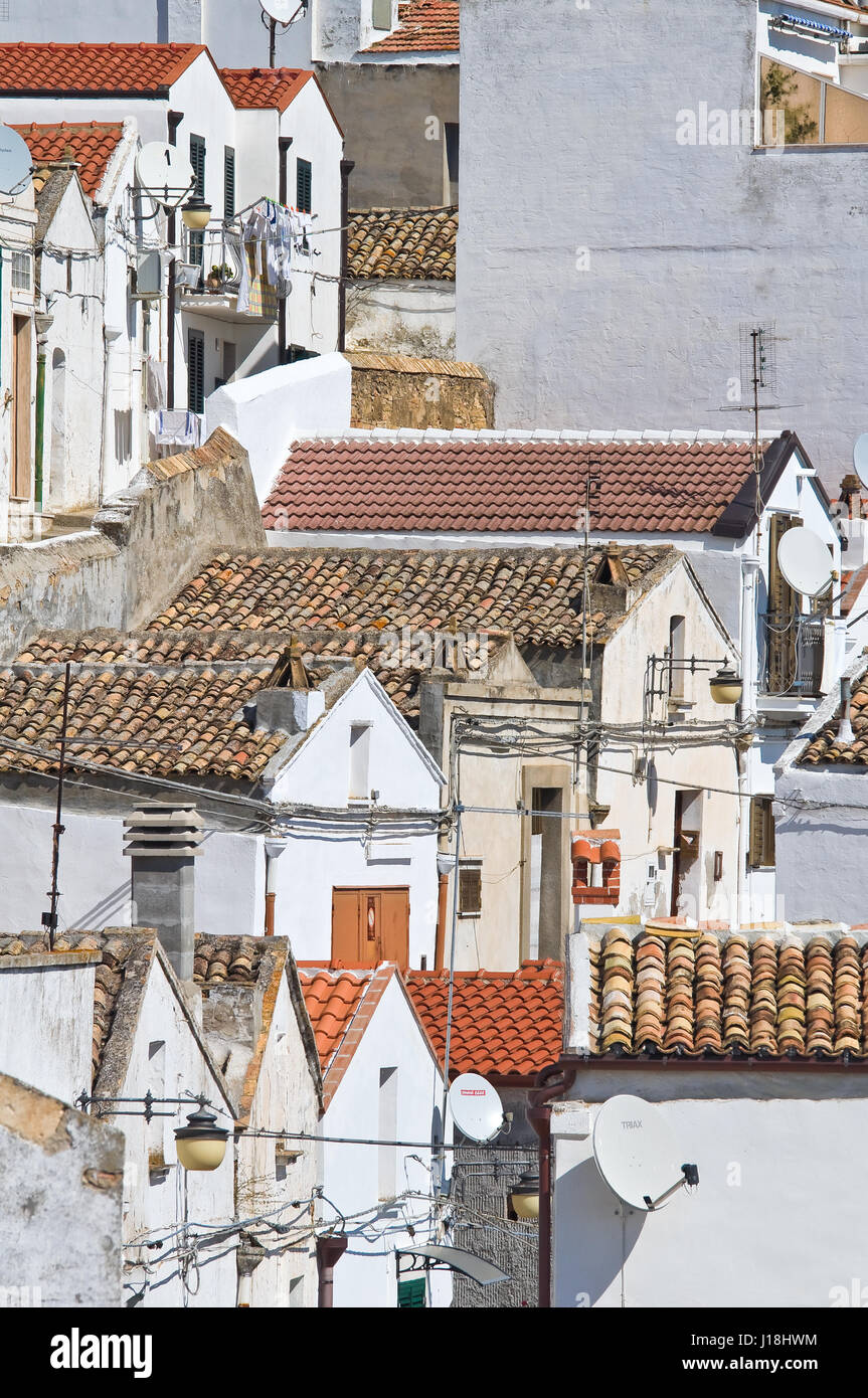 Panoramic view of Pisticci. Basilicata. Italy Stock Photo - Alamy