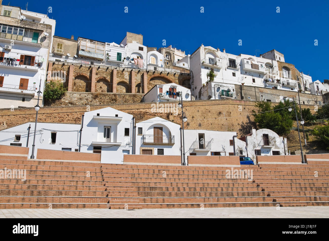 Panoramic view of Pisticci. Basilicata. Italy Stock Photo - Alamy