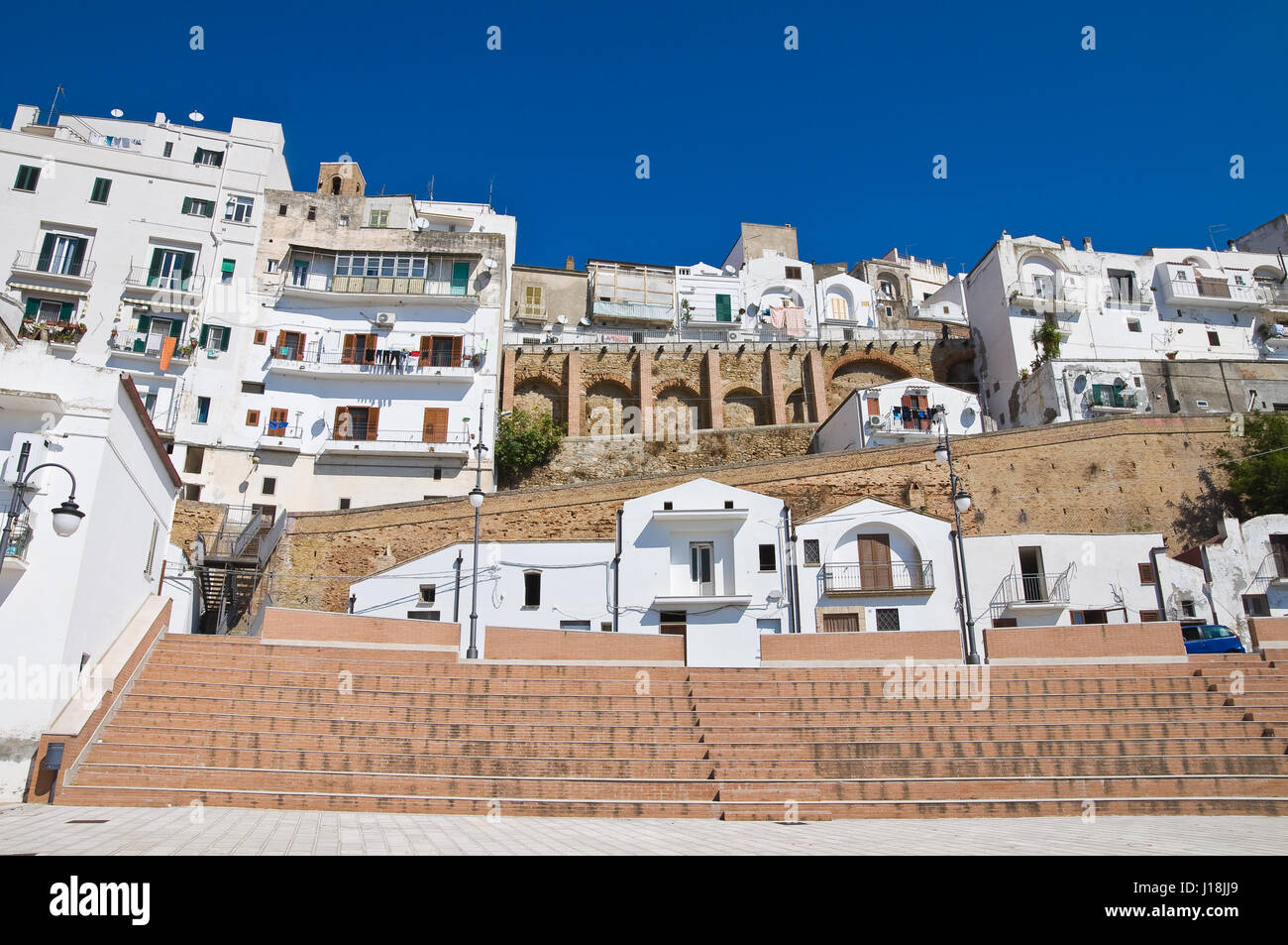 Panoramic view of Pisticci. Basilicata. Italy Stock Photo - Alamy