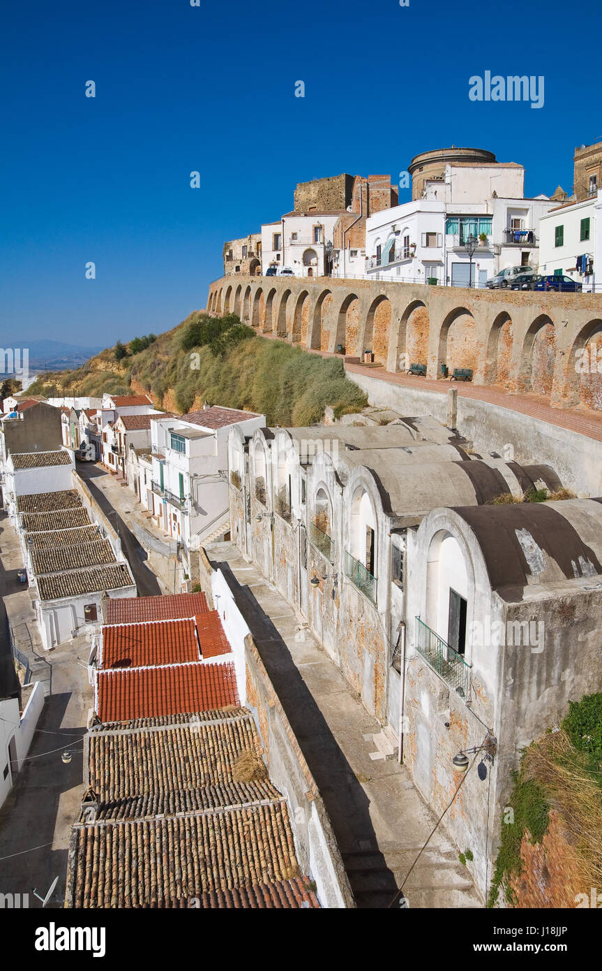 Panoramic view of Pisticci. Basilicata. Italy Stock Photo - Alamy