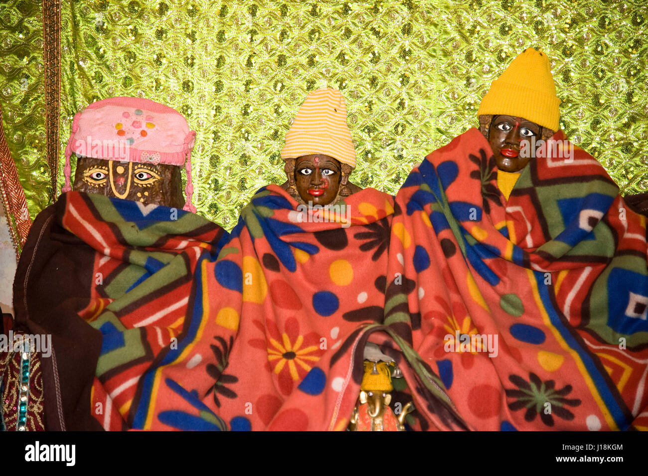Statue in shri kaila devi temple hi-res stock photography and images ...