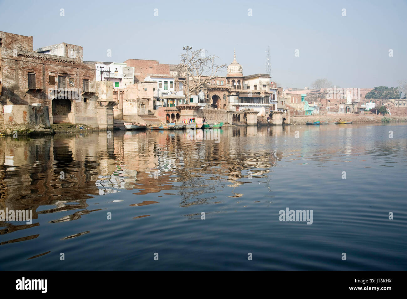 Vasudev ghat, mathura, uttar pradesh, india, asia Stock Photo - Alamy