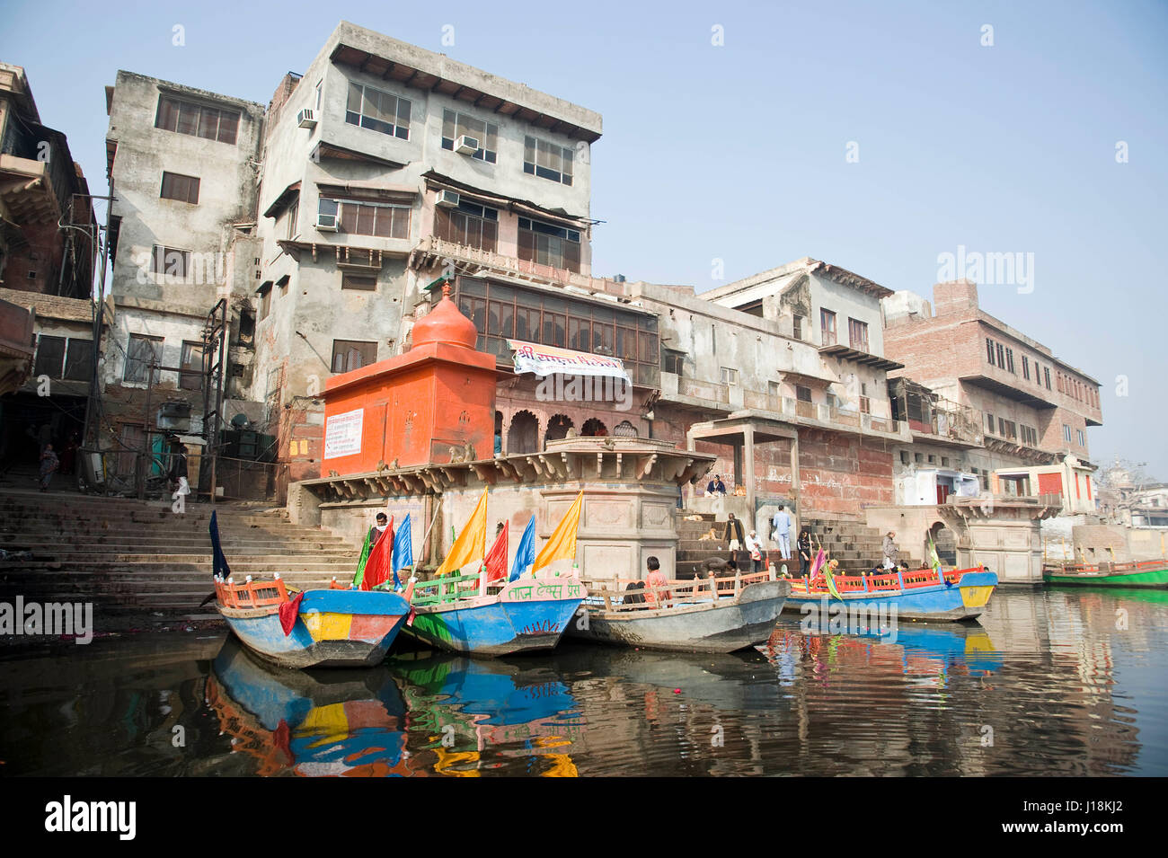 Vasudev ghat, mathura, uttar pradesh, india, asia Stock Photo - Alamy