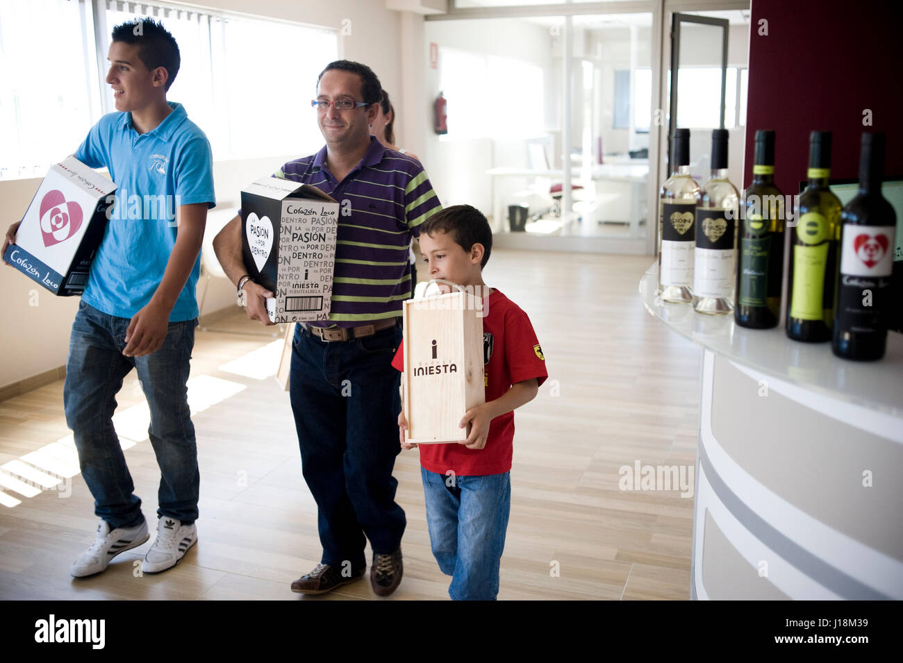 Iniesta Winery belongs to Football Club Barcelona player Andres Iniesta ...