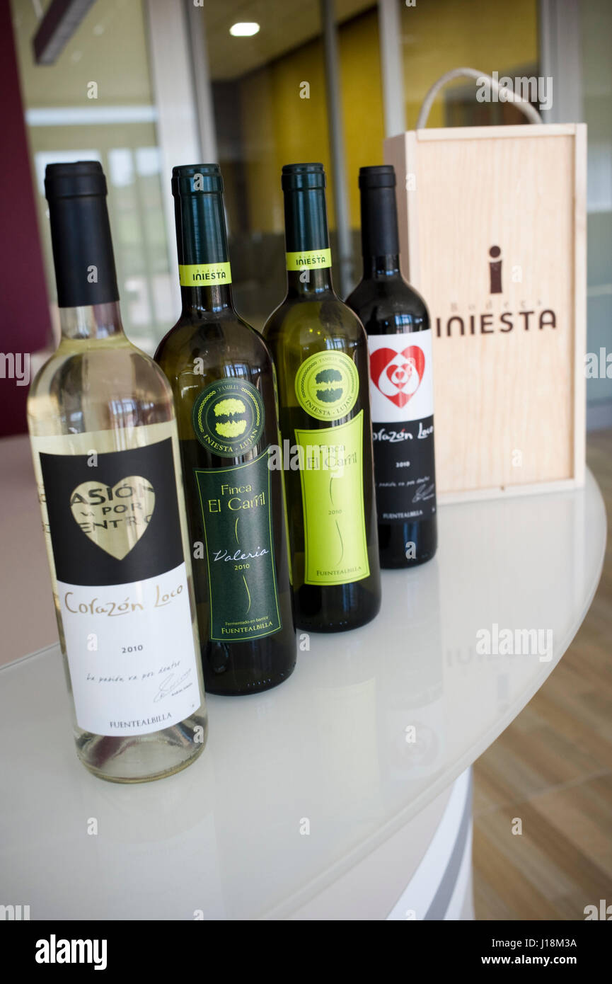 Iniesta Winery belongs to Football Club Barcelona player Andres Iniesta ...