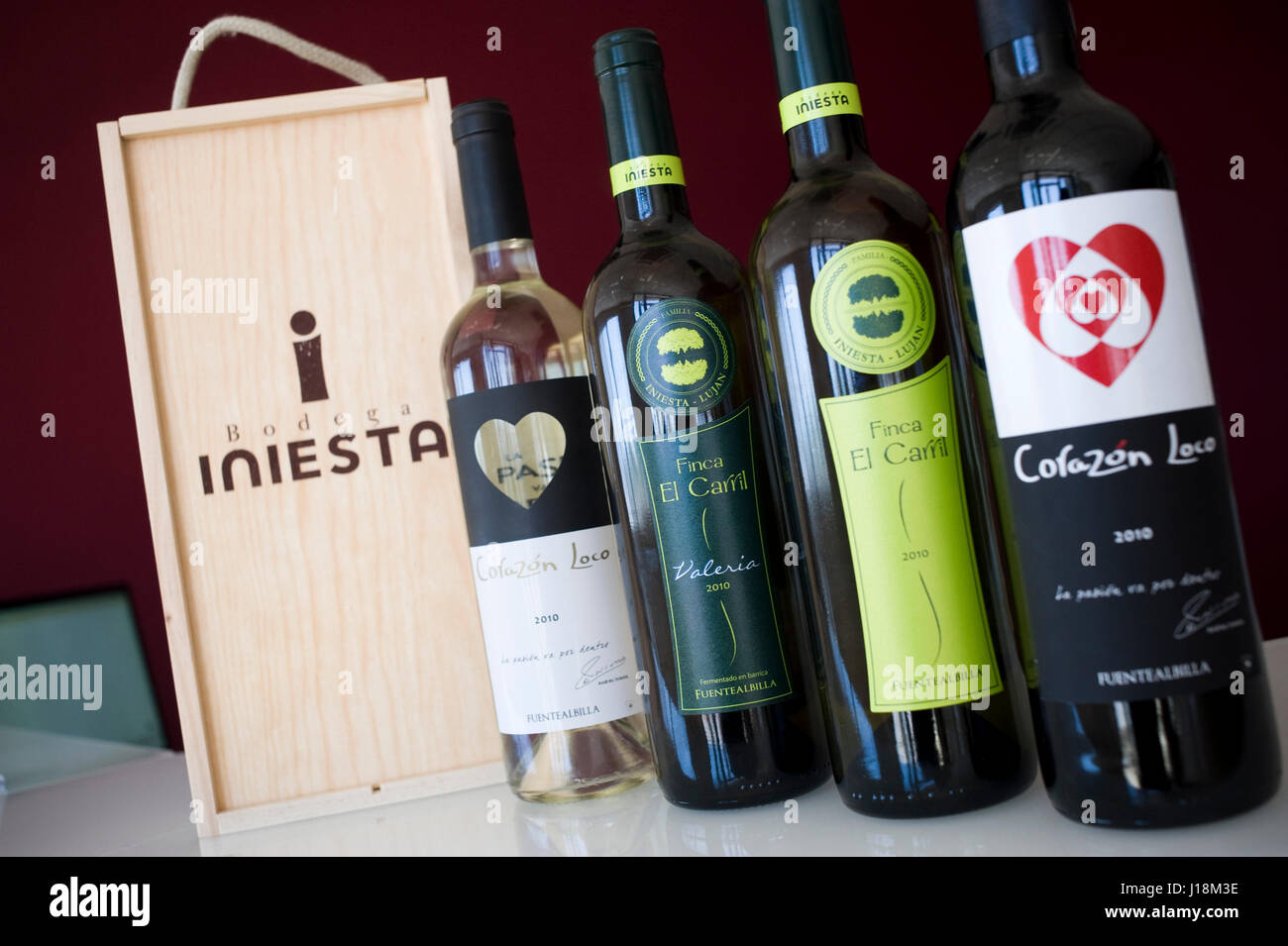 Iniesta Winery belongs to Football Club Barcelona player Andres Iniesta ...