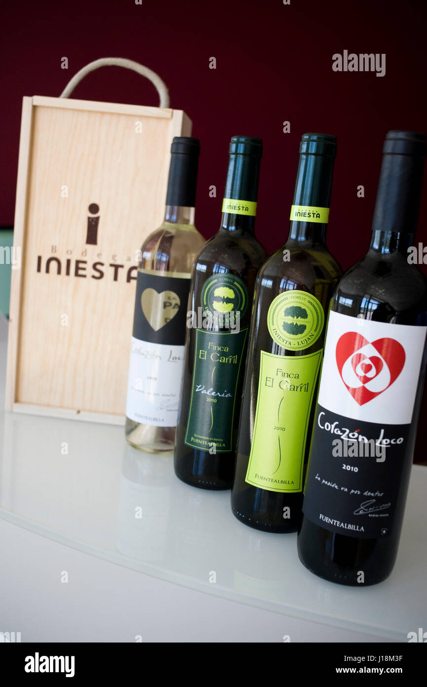 Iniesta Winery belongs to Football Club Barcelona player Andres Iniesta ...