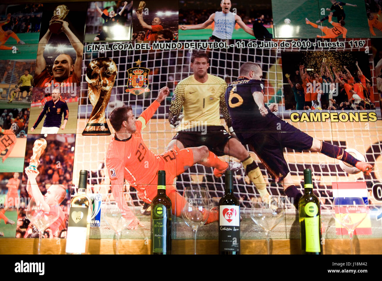 Iniesta Winery belongs to Football Club Barcelona player Andres Iniesta ...