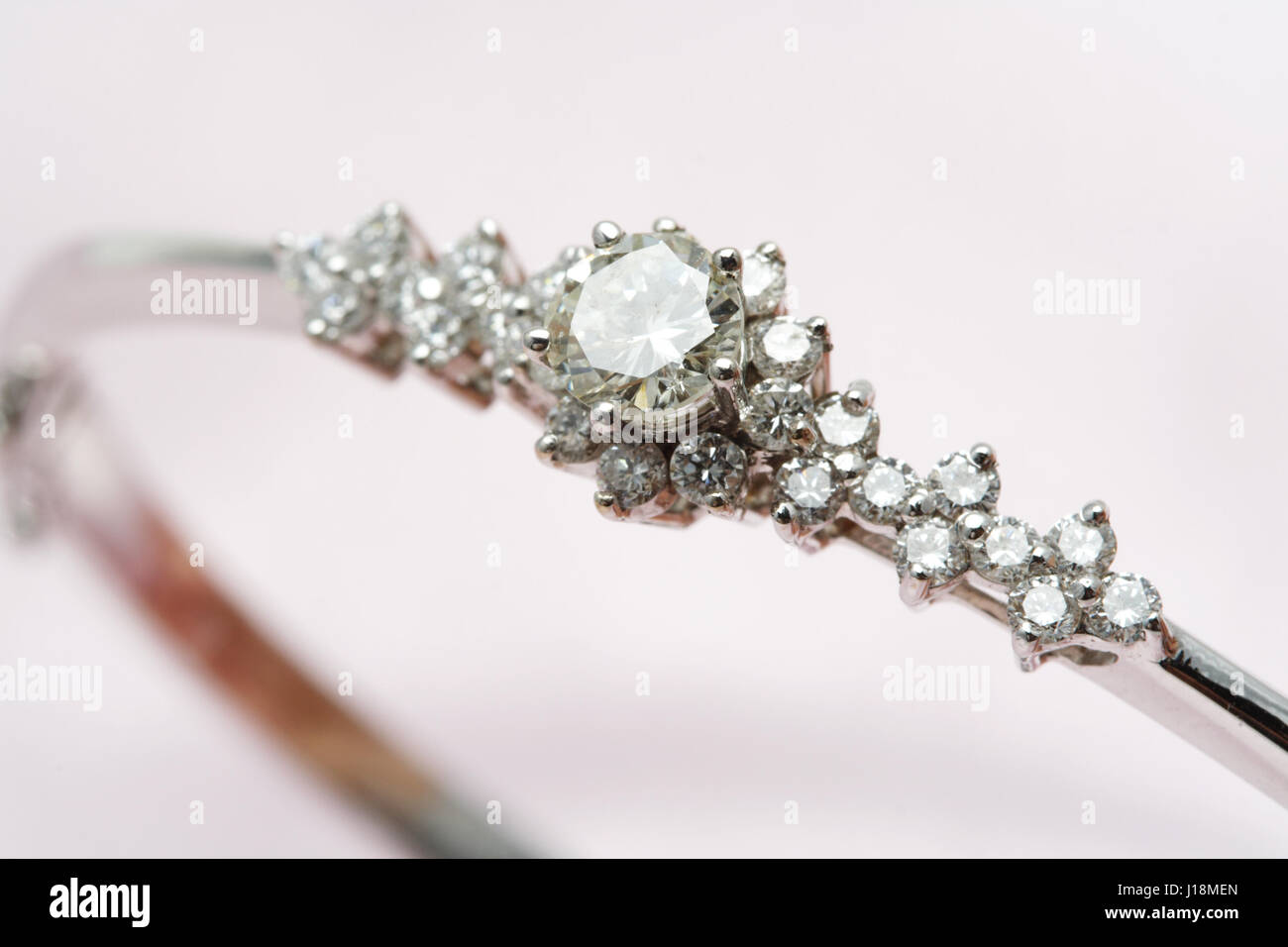 A close up shot of a diamond jewelry Stock Photo - Alamy
