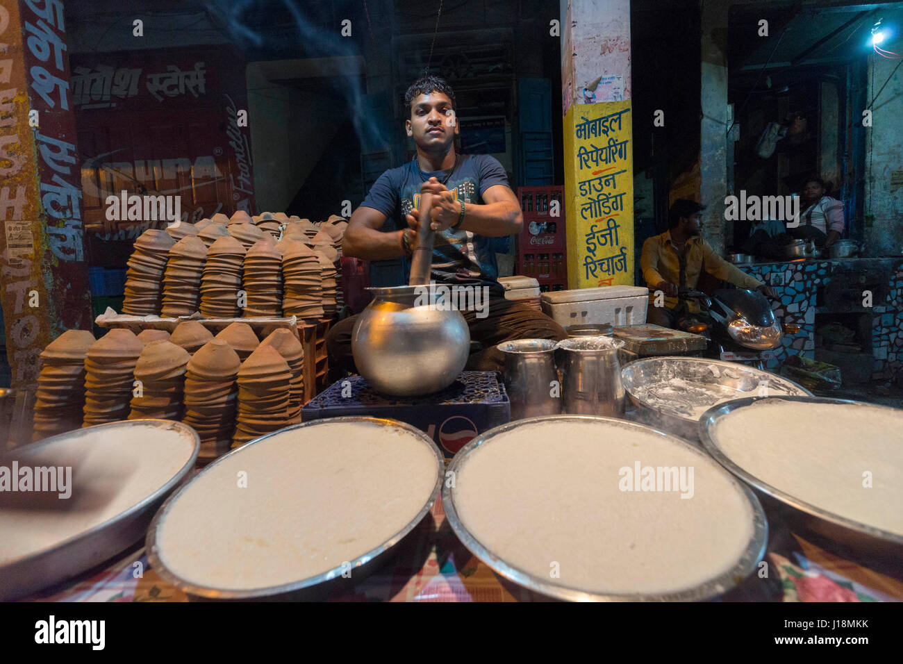 Lassi shop hi-res stock photography and images - Alamy