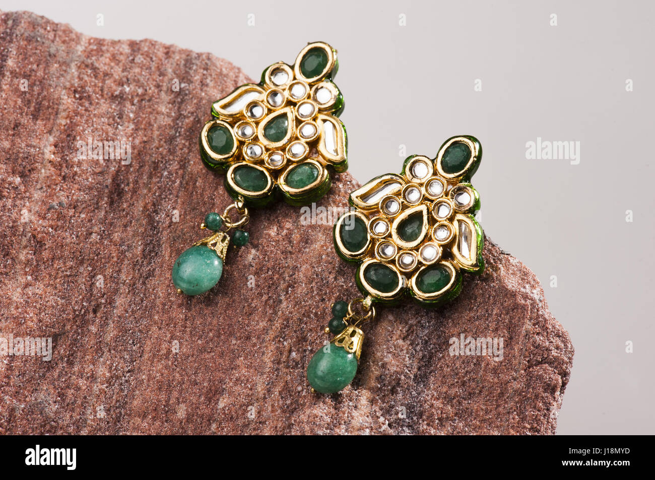 Earrings, India, Asia Stock Photo - Alamy
