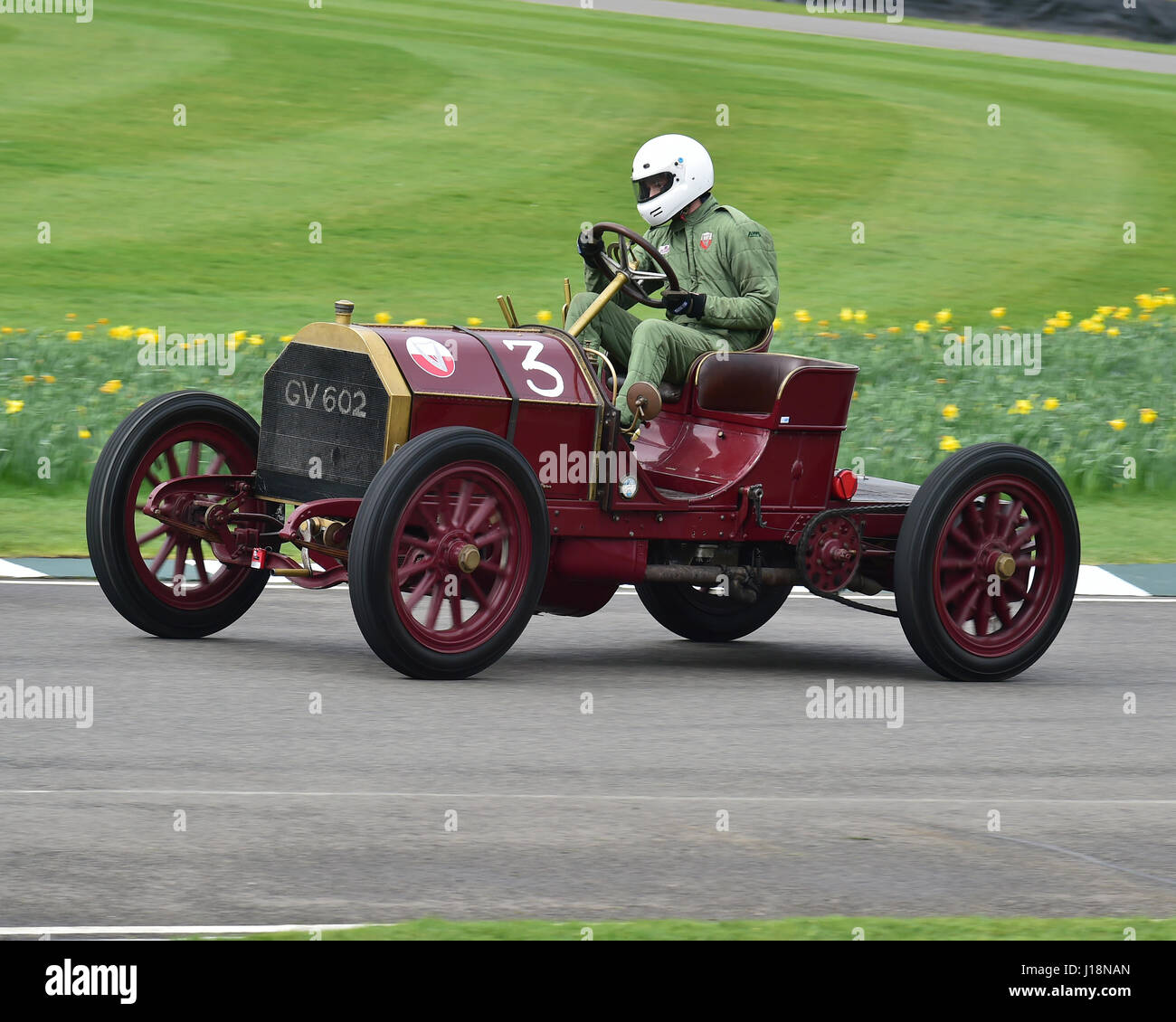 Ben Collins, Mercedes 60hp, Edwardian Cars, S F Edge Trophy, Goodwood ...