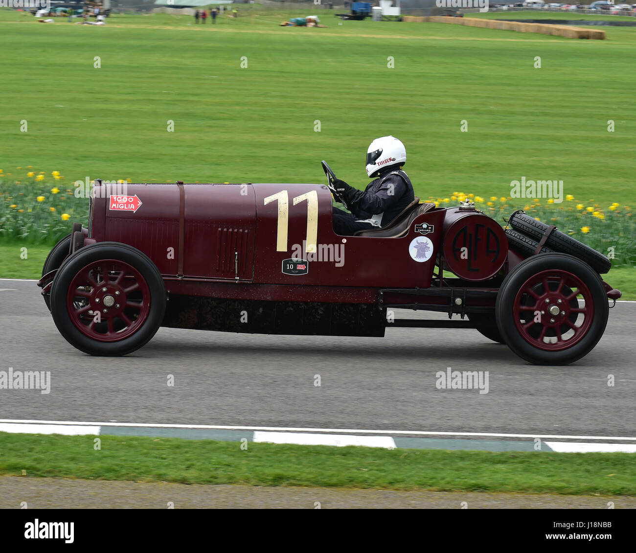 Steve Tillack, Alfa Romeo G1, Edwardian Cars, S F Edge Trophy, Goodwood ...