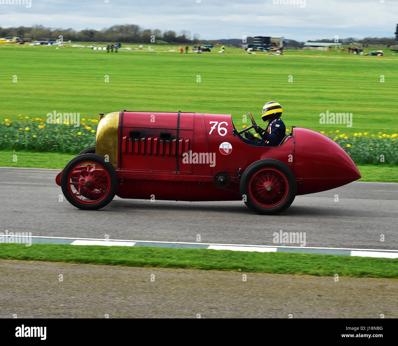 Duncan Pittaway, FIAT S76, Edwardian Cars, S F Edge Trophy, Goodwood ...