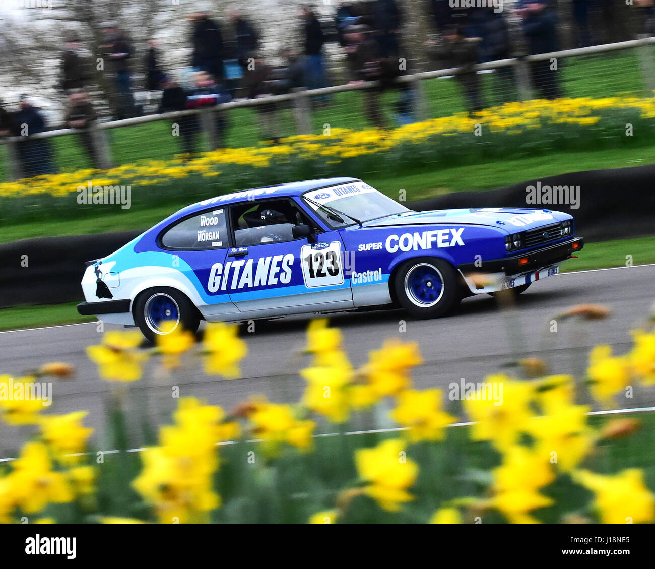 Ric Wood, Adam Morgan, Ford Capri III 3 litre S, Gerry Marshall Trophy ...