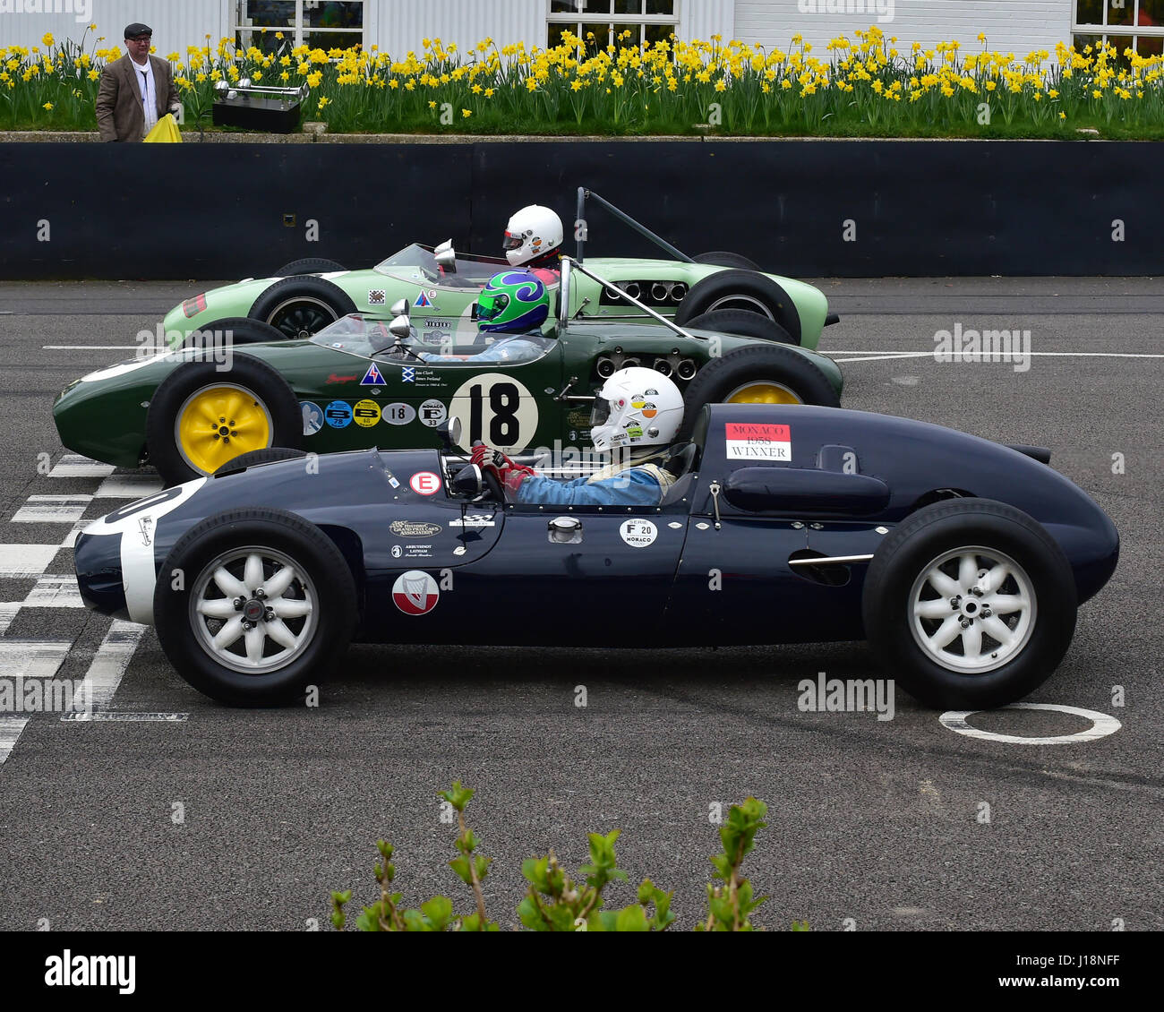 Andy Middlehurst, Lotus-Climax 18, Brabham Trophy, Goodwood 75th ...