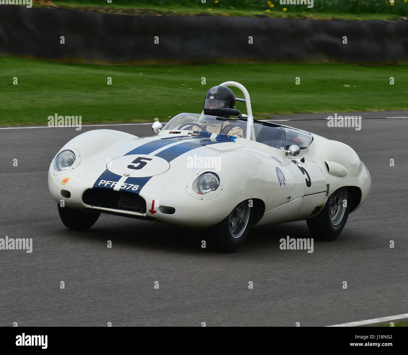 Kurt Engelhorn, Lister Jaguar Costin, Scott Brown Trophy, Goodwood 75th ...