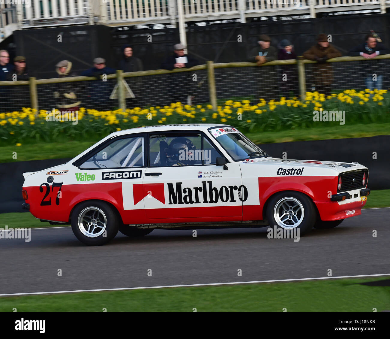 David Brabham, Pantelis Christoforou, Ford Escort RS2000, Gerry ...