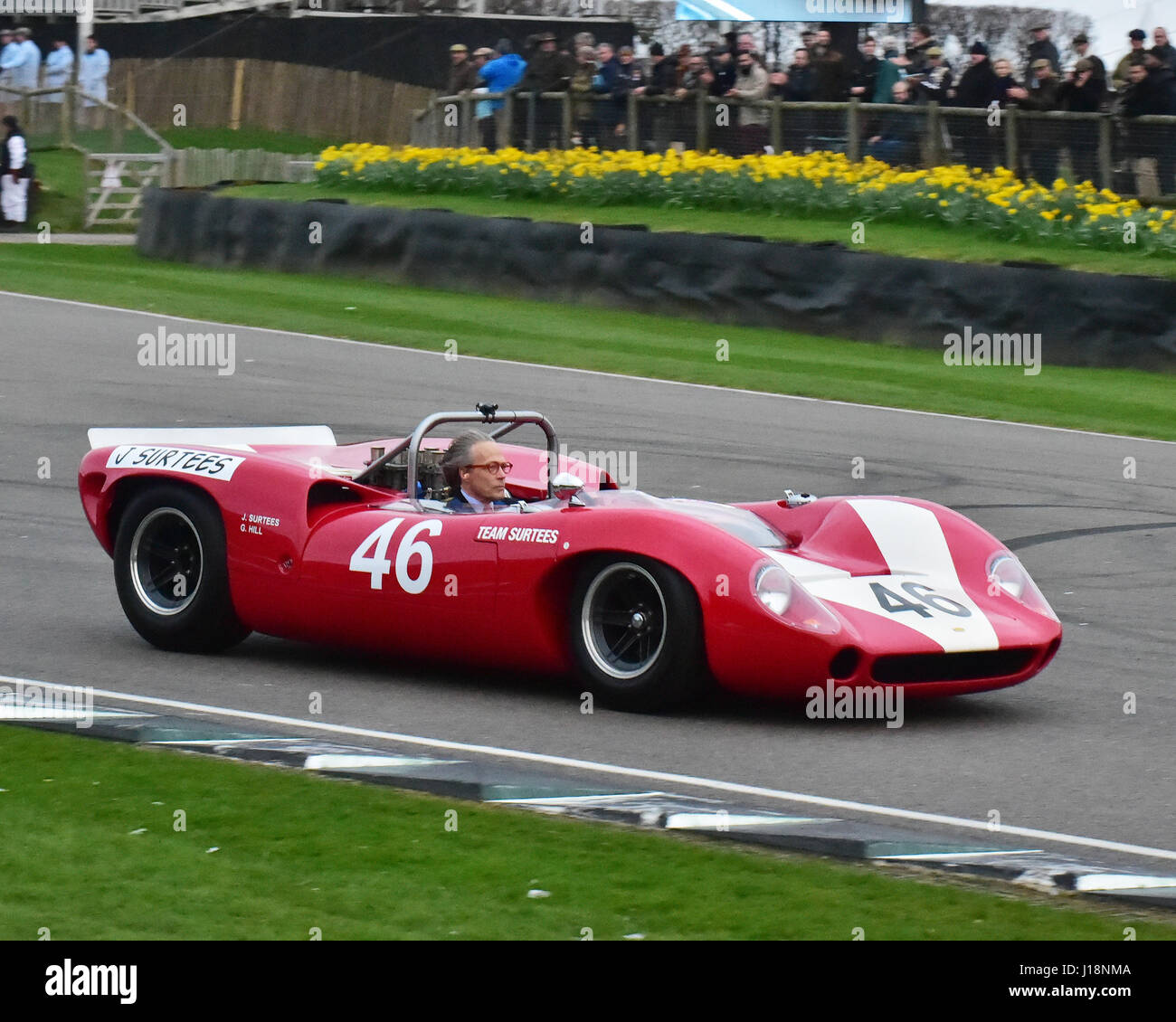 Lord March, Lola Chevrolet T70 Spyder, Surtees Trophy, Goodwood 75th ...