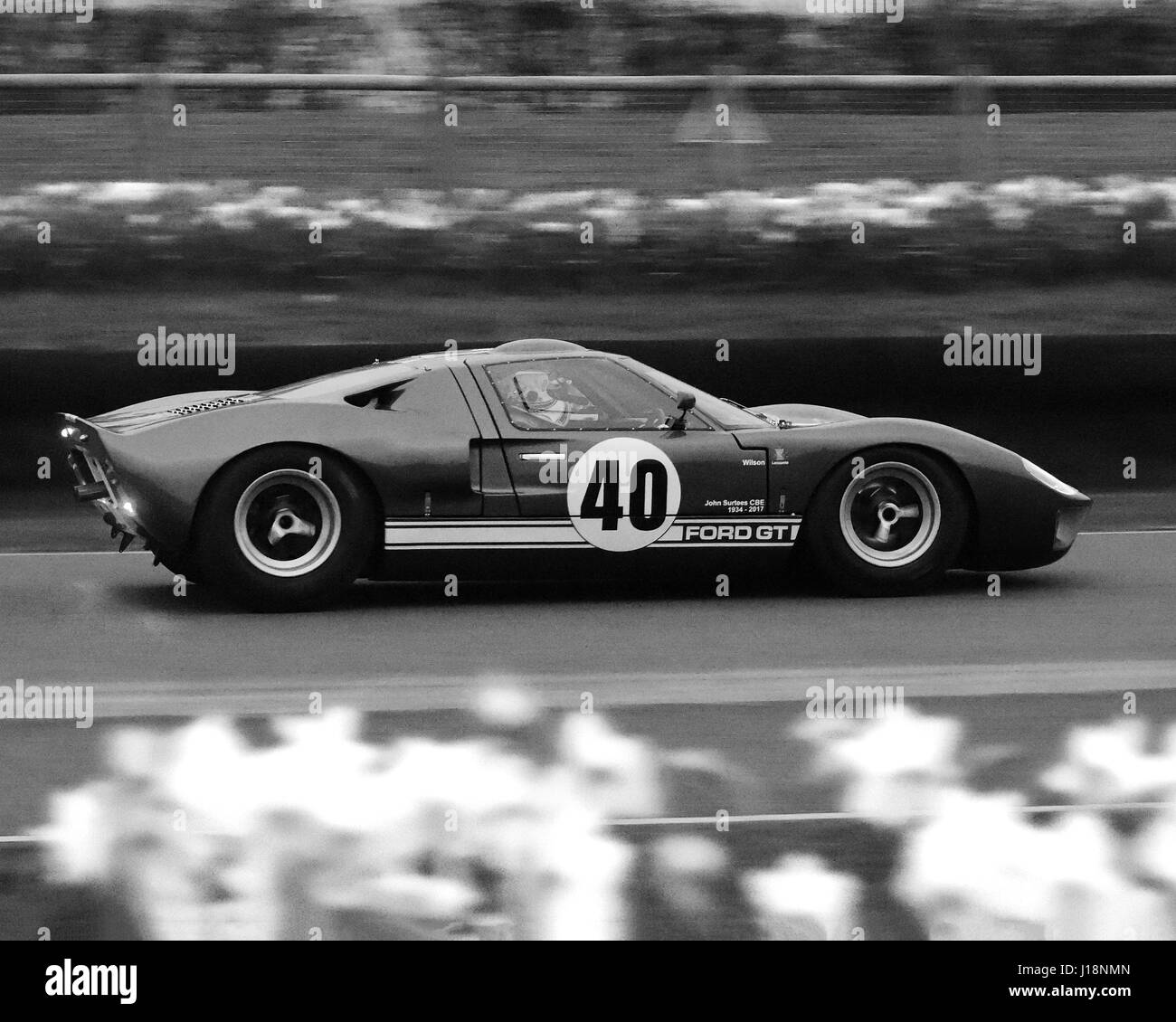 Sam Hancock, Ford GT40, Surtees Trophy, Goodwood 75th Members Meeting ...