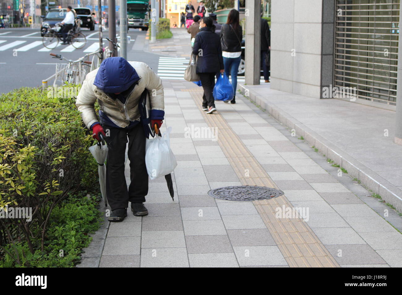 Man Walking Japan High Resolution Stock Photography and Images - Alamy