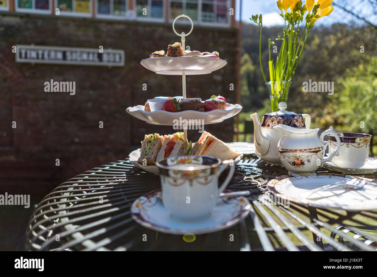 Tintern Station and Tintern Station Cafe. High teas for Spring & Summer ...