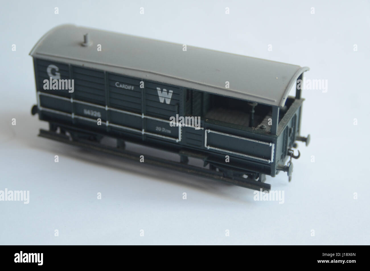 GWR Toad Brakevan Model Stock Photo - Alamy