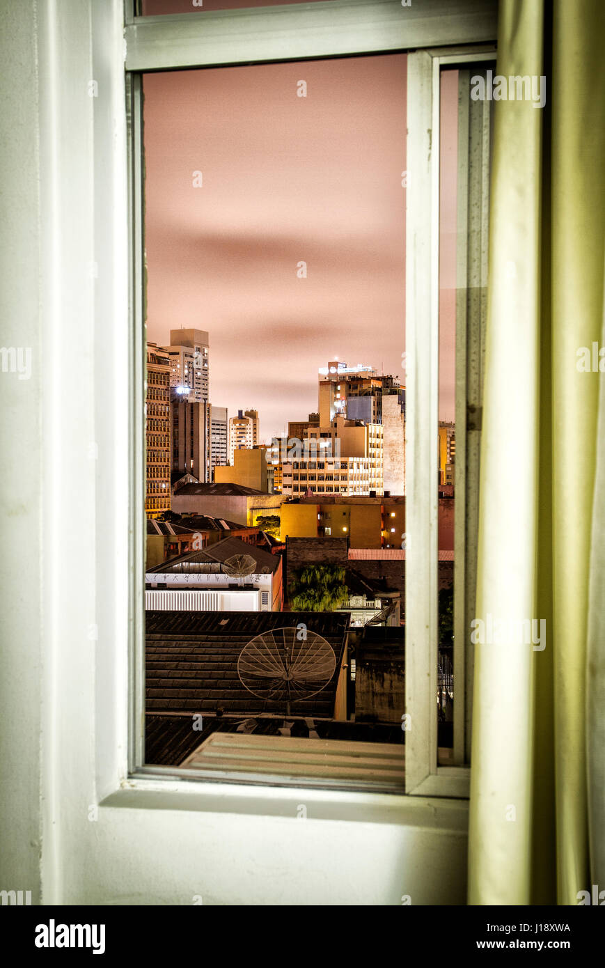 Night view of brazilian cities hi-res stock photography and images - Alamy