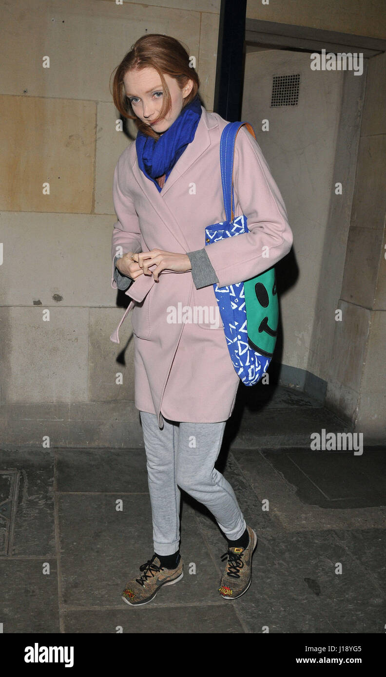 London, UK. Lily Colel at The Philanthropist" theatre cast departures ...