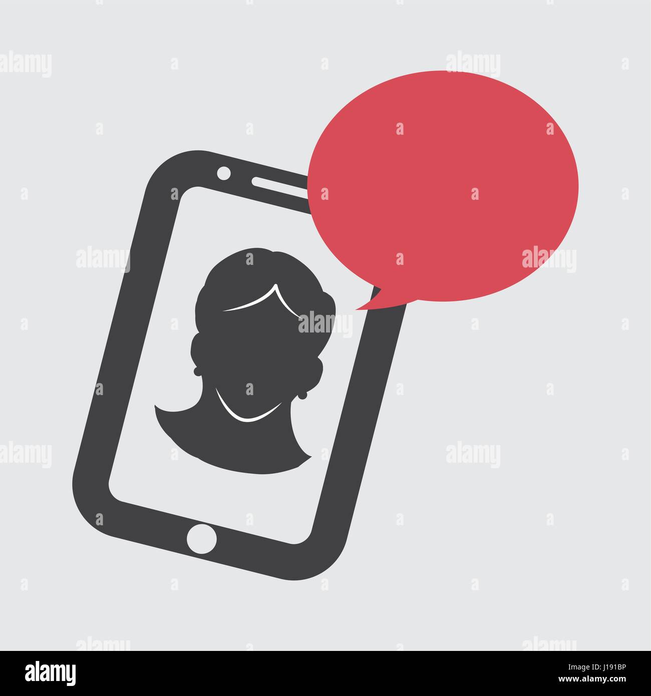 People design. Media icon. Isolated illustration , vector Stock Vector ...