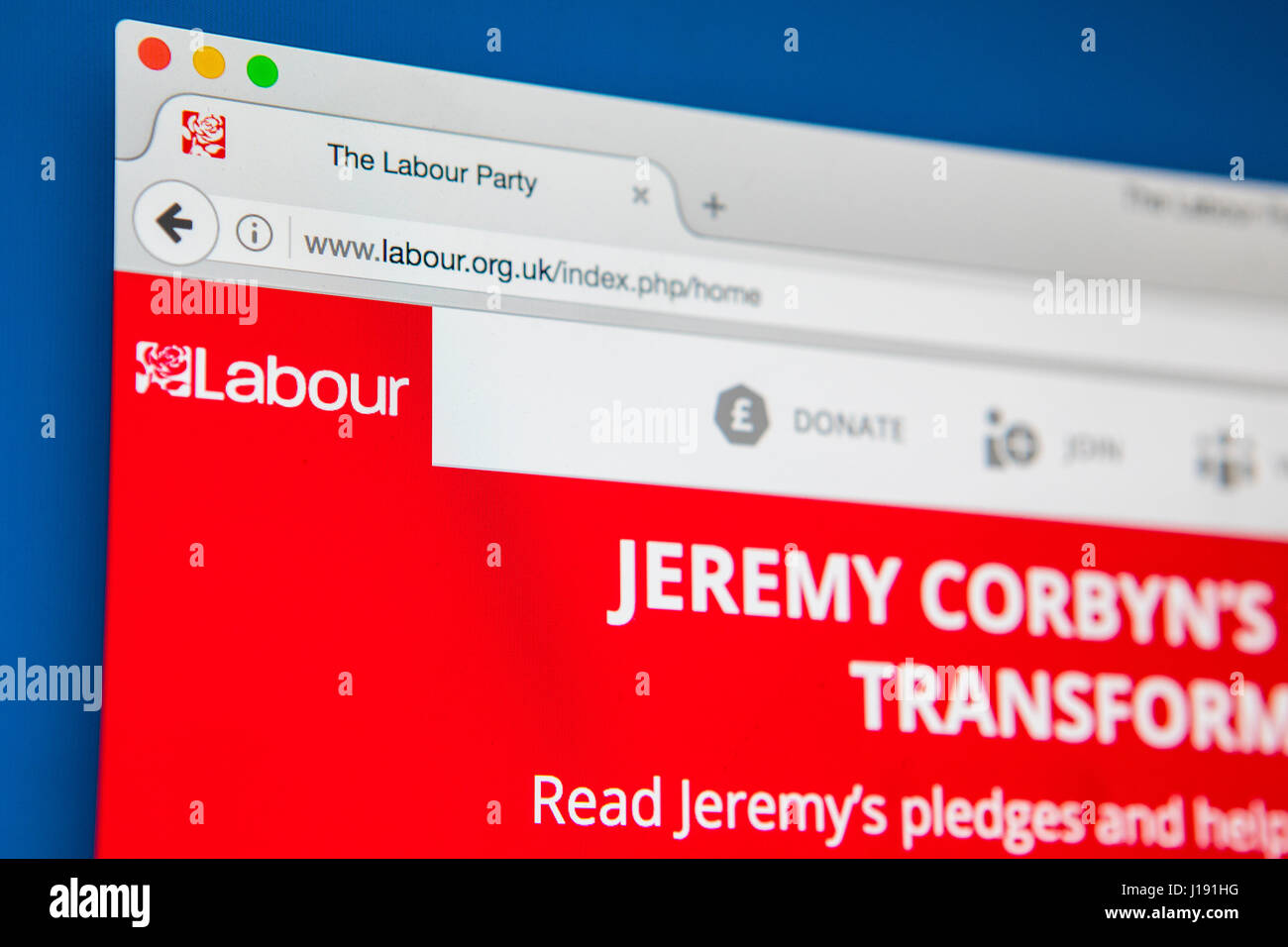 Labour party logo hi-res stock photography and images - Alamy