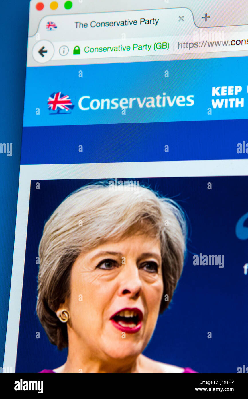 Conservative party logo england hi-res stock photography and images - Alamy