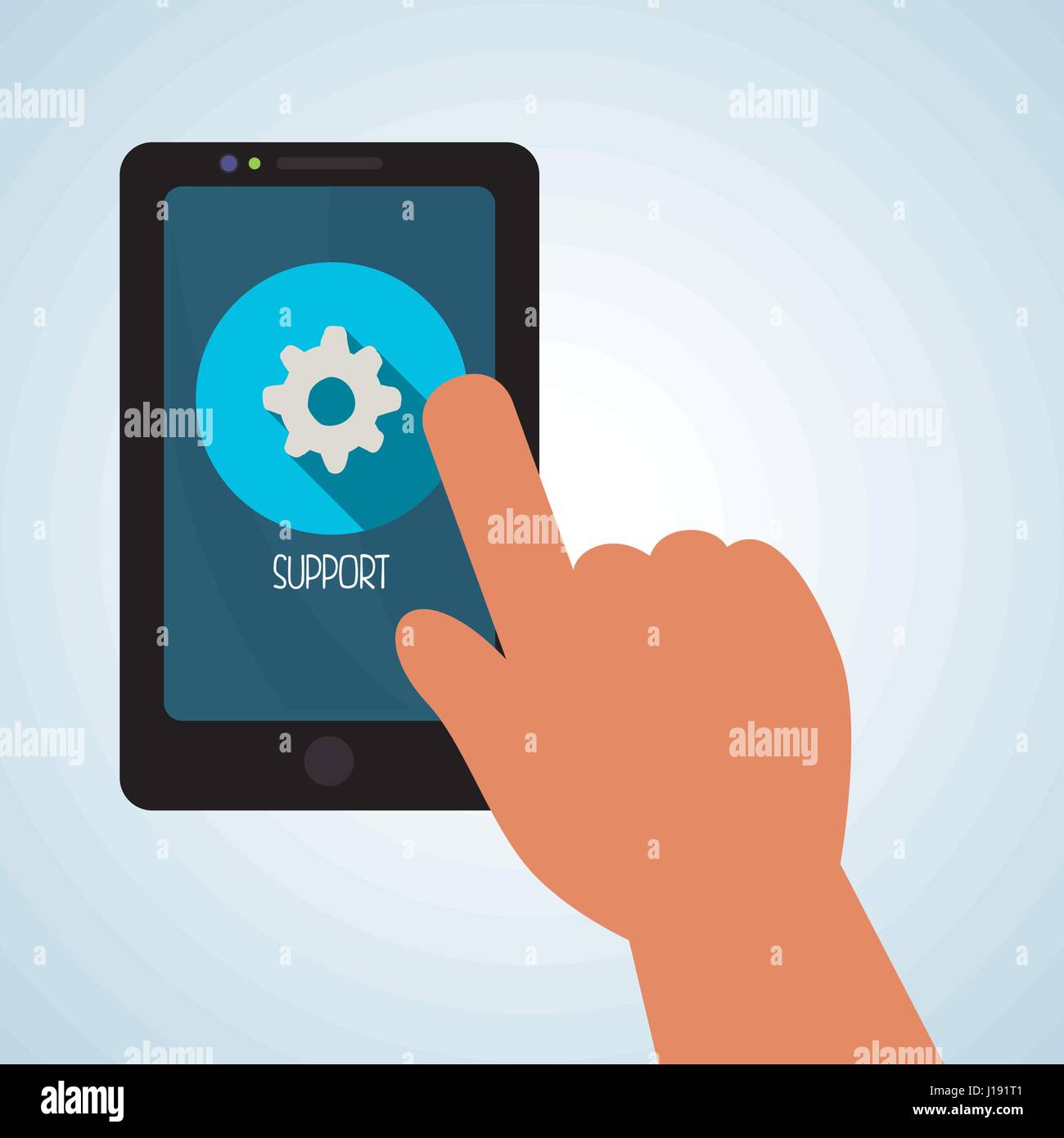 technology design. gadget icon. Isolated illustration , vector Stock ...