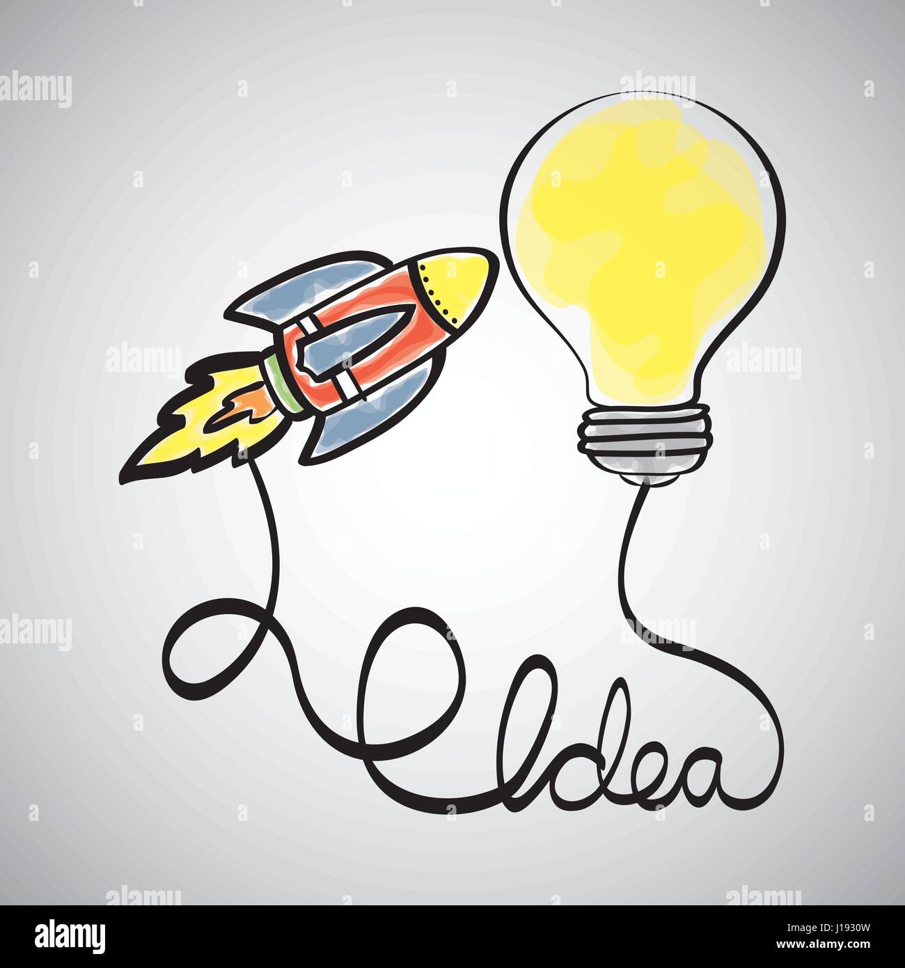 Idea design. sketch icon. White background , vector Stock Vector Image & Art - Alamy