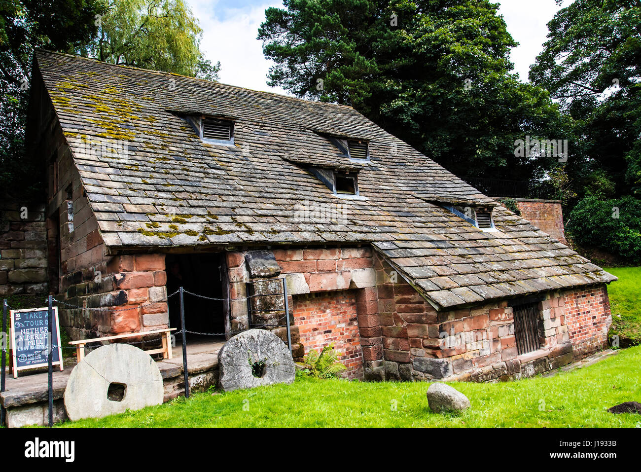 Nether Alderley Mill is a 16th-century watermill located on the ...