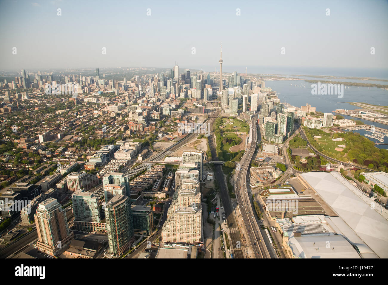 Toronto aerial hi-res stock photography and images - Alamy