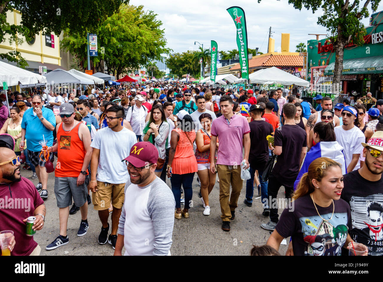 Miami Florida,Little Havana,Calle Ocho Carnaval Miami,annual street ...