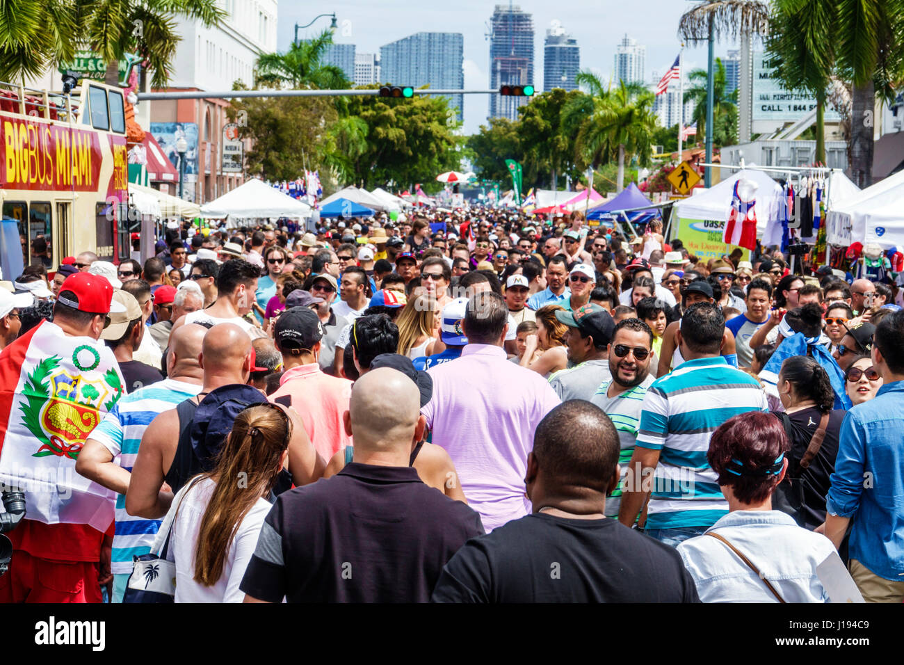 Miami Florida,Little Havana,Calle Ocho Carnaval Miami,annual street ...
