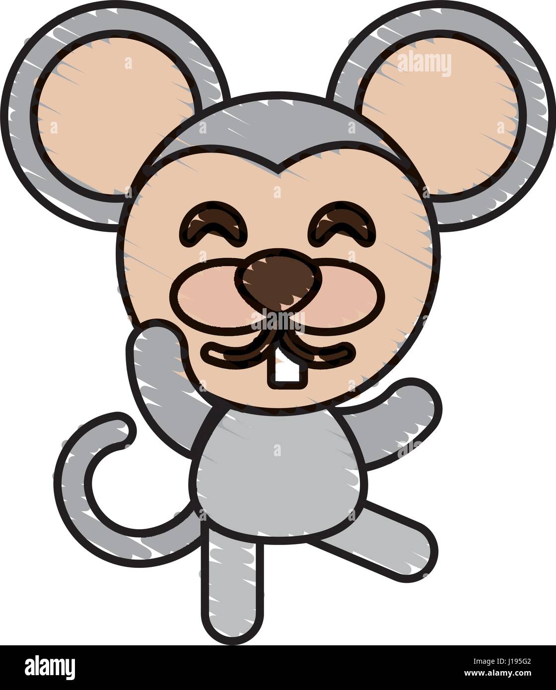 drawing mouse animal character Stock Vector Image & Art - Alamy