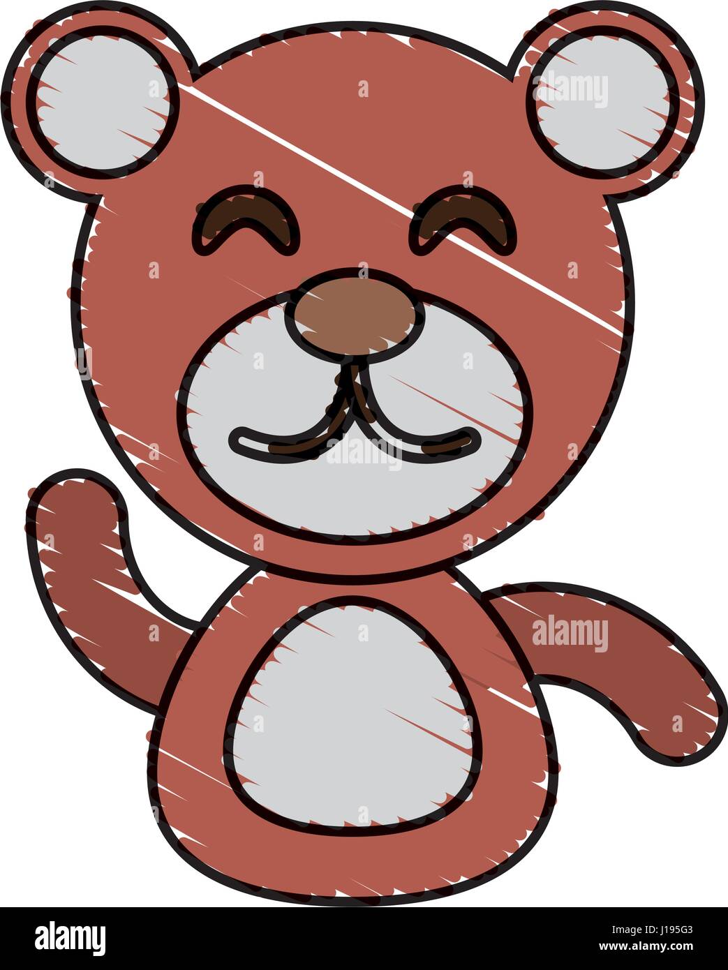 draw bear animal comic Stock Vector Image & Art - Alamy