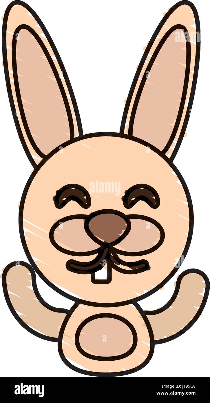 draw rabbit animal comic Stock Vector Image & Art - Alamy