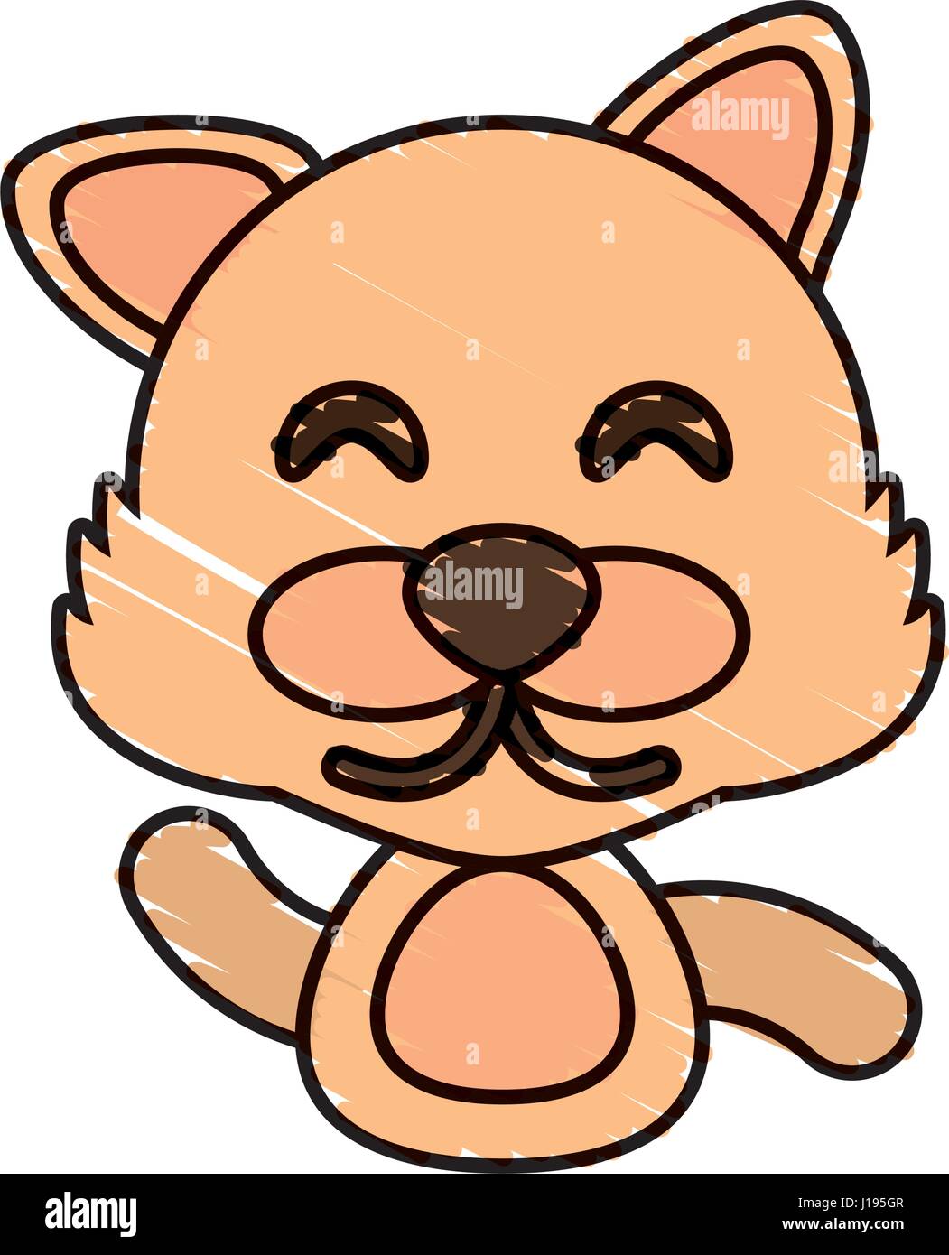 draw wolf animal comic Stock Vector Image & Art - Alamy