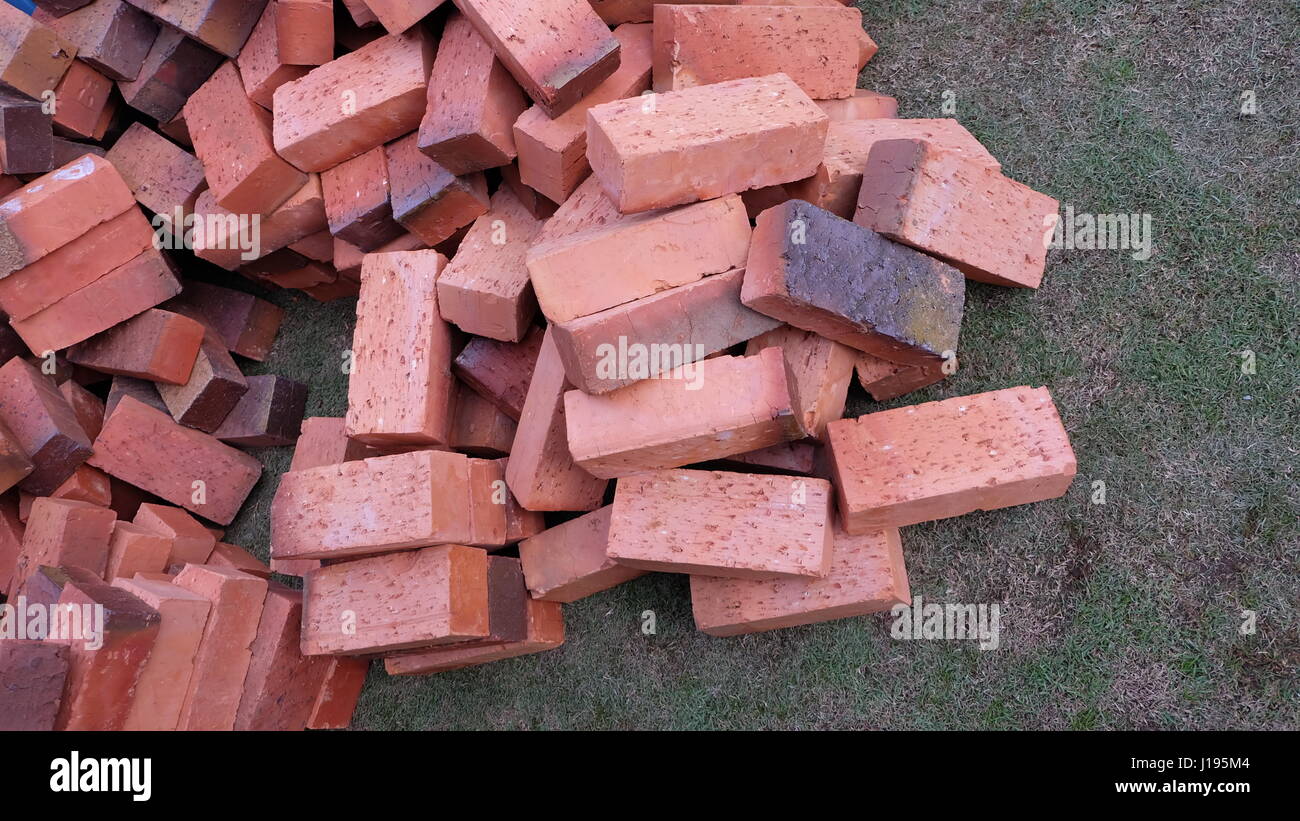 Concrete brick piles on hi-res stock photography and images - Alamy