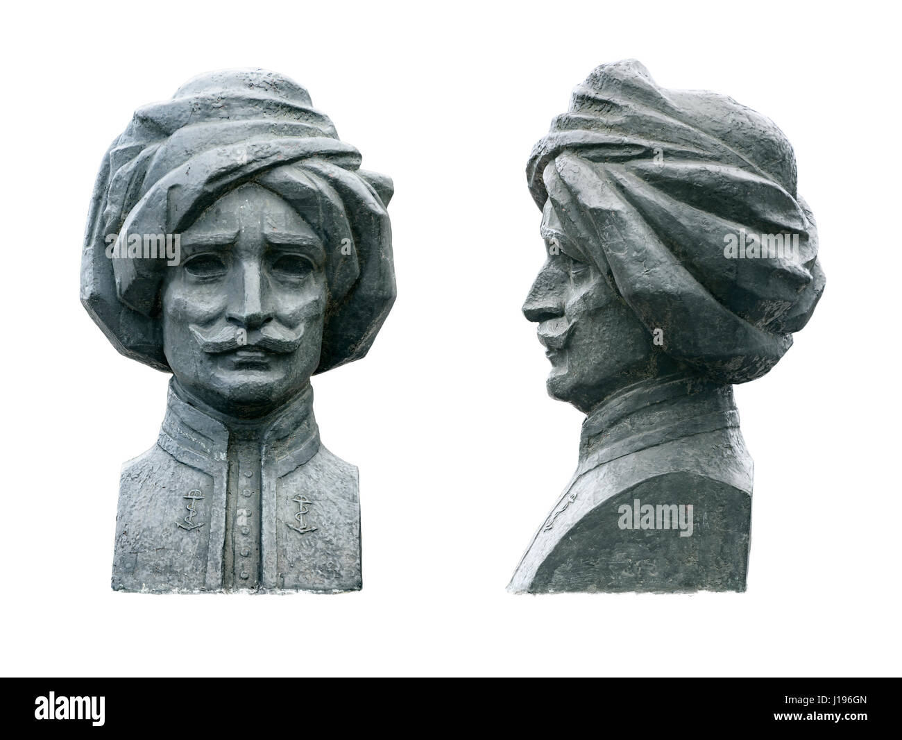 Statue of Hassan Pasha El Eskandrani, Entitled Prince of The Seas Stock ...