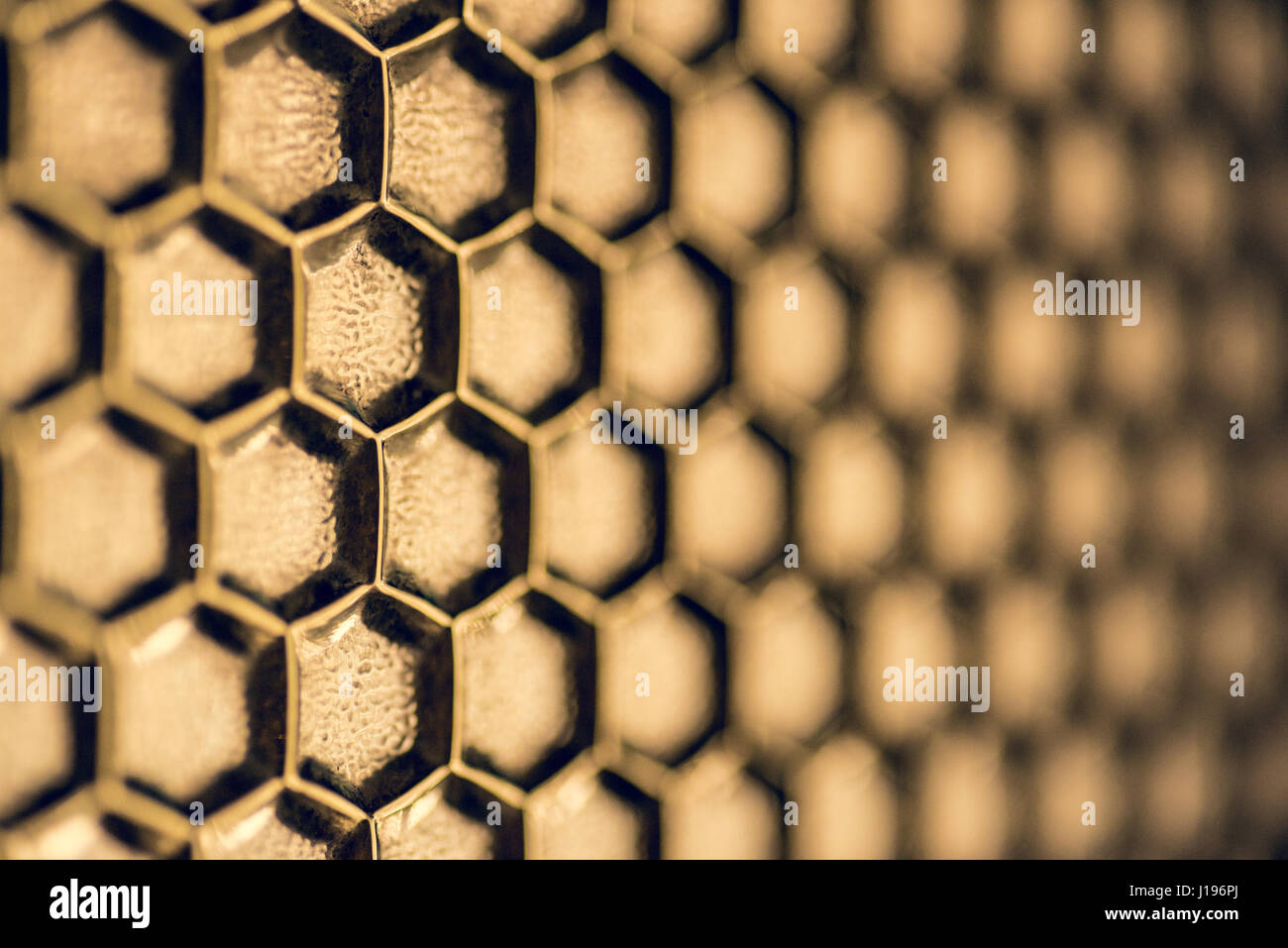 Honeycomb glass background smoothely blurred Stock Photo - Alamy